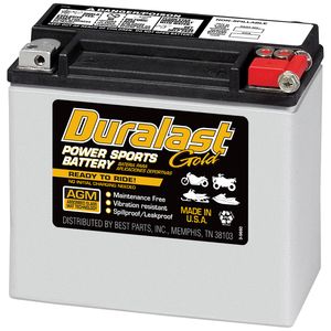 Battery Lookup | Duralast Gold ETX20L Motorcycle Battery