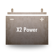 Battery Lookup | X2 Power X2-14L Motorcycle Battery